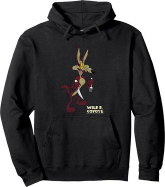 Looney Tunes Looney Tunes Wile E Coyote Distressed Pullover Hoodie