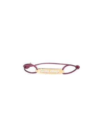 Miu Miu Logo Bracelet