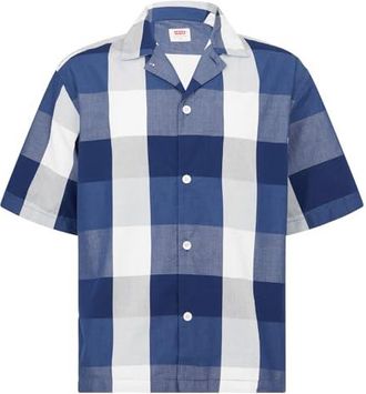 Levi's Short Sleeve Slouchy Shirt Chemise décontractée Homme, Naval Academy, S