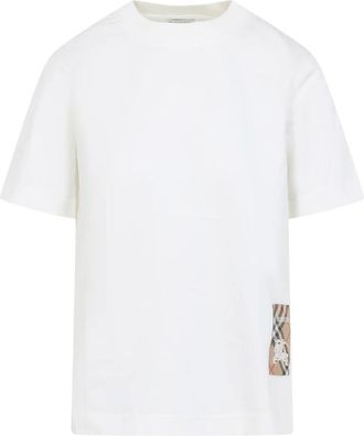 Burberry Femme, Tops, Blanc, Taille: 36 FR T-shirt neutre pour femmes