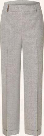 PESERICO Peserico Hose Mit Schmucksteinen grau
