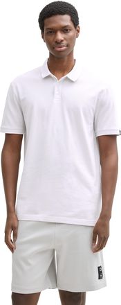 Tom Tailor Herren 1045586 Poloshirt, 38113 - Chalk Grey White Two Tone, XL EU