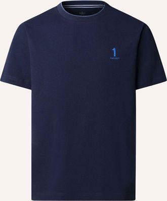Hackett T-Shirt Heritage Nbr Tee blau