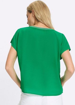 Heine Klassische Bluse Bluse Kurzarm