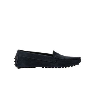 Scarosso Ashley Suede Loafers - - Shoes - Damen - Blau - 37 1/2 EU