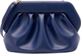 Themoirè Clutch - Blau