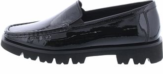 Sioux Damen Cortizia-729 Mokassin, Schwarz, 42.5 EU Weit