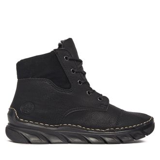 Rieker Schn&uuml;rschuhe Rieker 55000-00 Schwarz