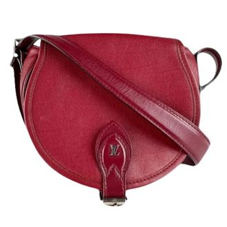 Louis Vuitton Sac bandouli&egrave;re vintage Pre-owned - Femme - Pre-owned - Rouge - Taille: ONE Size
