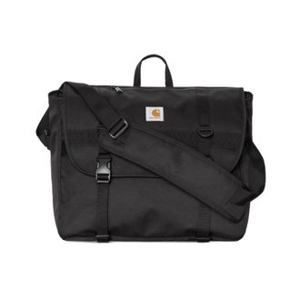 Carhartt Work in Progress Schwarze Crossbody Messenger Tasche - - Bags - Herren - Schwarzk - ONE SIZE