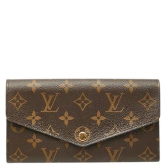 Louis Vuitton Pre-owned Monogram Long Wallet (bi-fold) - Femme - Pre-owned - Brun - Taille: ONE Size