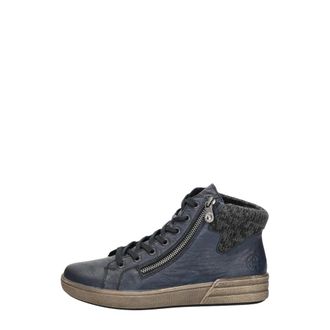 Rieker Schn&uuml;rschuhe Hoch - - Shoes - Damen - Blau - 38 EU