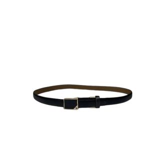 Dior Pre-owned Schlangenleder-Pr&auml;gung G&uuml;rtel - - Pre-owned - Damen - Schwarzk - ONE SIZE