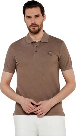 Emporio Armani Herren, Oberteile, Braun, 2XLGröße
