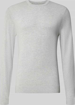 Mc Neal Strickpullover mit geripptem Rundhalsausschnitt