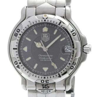 Tag Heuer Pre-owned Wh5212 Armbanduhr - - Pre-owned - Herren - Grau - ONE SIZE