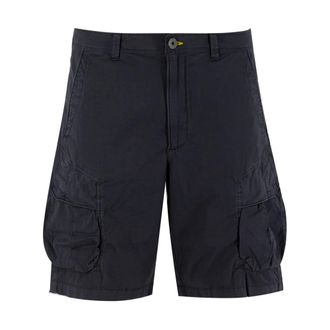 Parajumpers Homme, Shorts, Bleu, Taille: W33 Shorts Casual en Coton Peach Touch