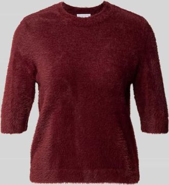 Jake*s Pullover mit flauschiger Oberfl&auml;che