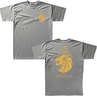 Generic Seven Lions Merch Logo T-shirt d&eacute;t&eacute; tendance d&eacute;contract&eacute; Y2K T-shirt &agrave; manches courtes Sport Unisexe, gris, 4XL