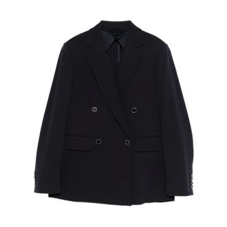 Max Mara Femme, Vestes, Bleu, Taille: 44 FR Lerici Blazer