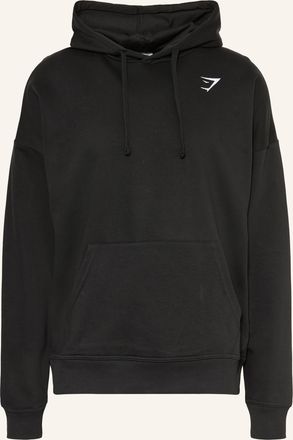 Gymshark Gymshark Oversized-Hoodie Crest schwarz