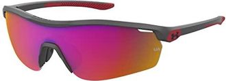 Under Armour Lunettes de Soleil UA 7001/S GREY BLACK/RED INFRARED OLEOPHOBIC cat 99/1/115 femme