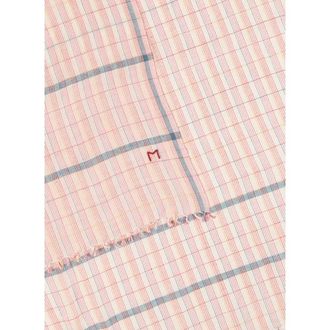 Moismont Foulard Partition &agrave; carreaux en coton