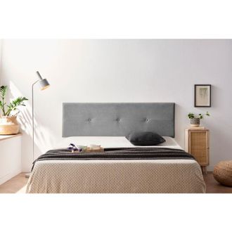 Moonia Gepolstertes Kopfteil napoli Aqualine 145x50x5 cm