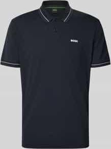HUGO BOSS Regular Fit Poloshirt aus Baumwoll-Mix Modell PL_Member