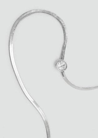 Mango Ceinture cha&icirc;ne avec breloque argent - Femme - M - MANGO