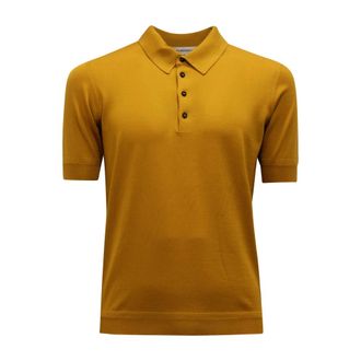 Goes Botanical Senape Polo - - Tops - Herren - Gelb - M