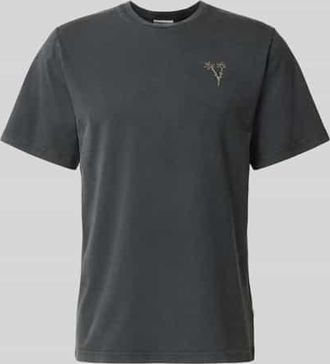 For&eacute;t T-Shirt mit floralem Stitching