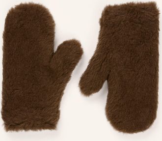 Max Mara F&auml;ustlinge Mxaombrato Mit Alpaka braun