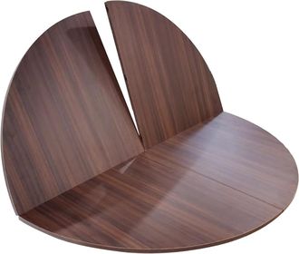 Generic Faltbare Tischplatte, gro&szlig;e runde Faltbare Tischplatte ohne Beine, Ersatz-Tischplattes f&uuml;r Innen- und Au&szlig;enbereich, Terrassentisch.(Reddish Brown,150c