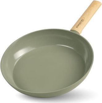 R&ouml;mertopf Bratpfanne 30 cm, 3 l Fassungsverm&ouml;gen, Aluminium mit Keramik Antihaftbeschichtung, f&uuml;r alle Herdarten inklusive Induktion geeignet, gr&uuml;n