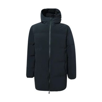 Herno New Impact Langer Daunenmantel - - Jackets - Herren - Schwarzk - 3XL