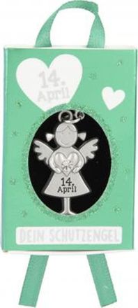 Depesche 1 Stueck - Dein Kleiner Schutzengel Anhaenger fuer den 14. April