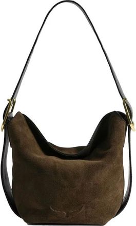 Zadig&Voltaire Femme, Sacs, Brun, Taille: ONE Size Lwba04199 Sac bandouli&egrave;re