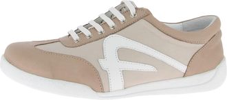 Andrea Conti Damen Low Top Sneaker, Dark Stone/Silbergrau, 37 EU