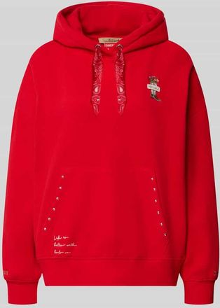 Smith & Soul Oversized Hoodie aus Baumwoll-Mix mit Nieten-Details