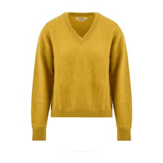 Notshy Gelber Pullover Benedicte Modell - - Knitwear - Damen - Gelb - M