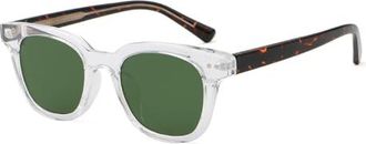 Generic Lunettes De Soleil Vintage For Hommes Et Femmes - Id&eacute;ales For Les Photos De Vacances Et Les D&eacute;placements Professionnels(Clear)