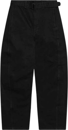 Christophe Lemaire Homme, Pantalons, Noir, Taille: L Twisted Belted Pants