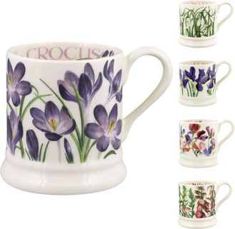 Emma Bridgewater gro&szlig;e Tasse 1/2 Pint, Keramik Kaffeetasse gro&szlig; - Steingut Tasse, Cappuccino, Latte, Kaffee, Teetasse - Sch&ouml;ne Tassen, Geburtstagsgeschenk - Kaffeebech