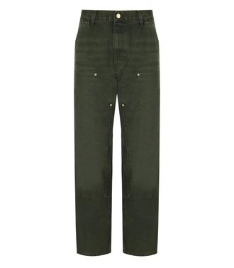Carhartt Work in Progress PANTALON DOUBLE KNEE VERT OLIVE CARHARTT WIP