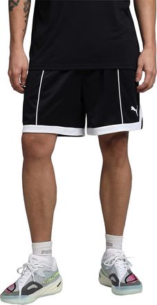 Puma Herren Hoopaverse Mesh Basketballshorts 4XL, Black
