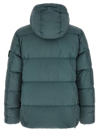Stone Island Quilted Nylon Down Jacket - Green