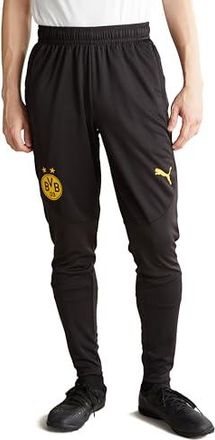 Puma Pantalon d entraînement Borussia Dortmund Homme L Black Faster Yellow