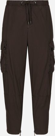 Dolce & Gabbana Cargohose Aus Popeline - Mann Hosen Und Shorts Braun 48