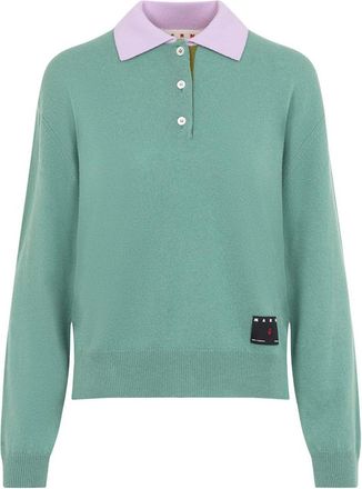 Marni Poloshirt - Hellgr&uuml;n